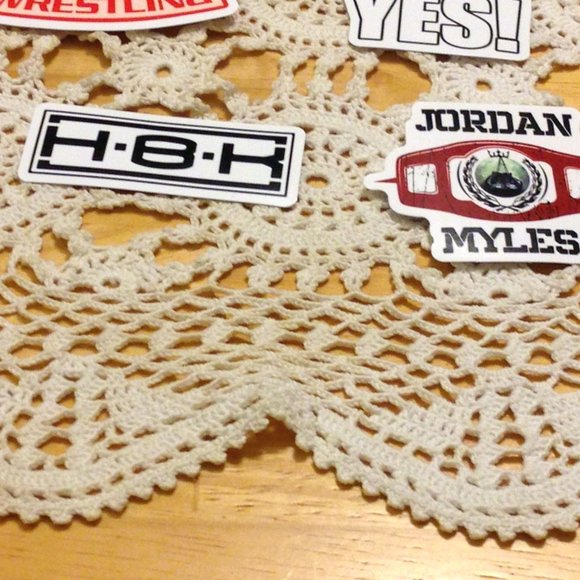 WWE | Other | Wwe Wrestling Stickers Decals Wrestlemania | Poshmark